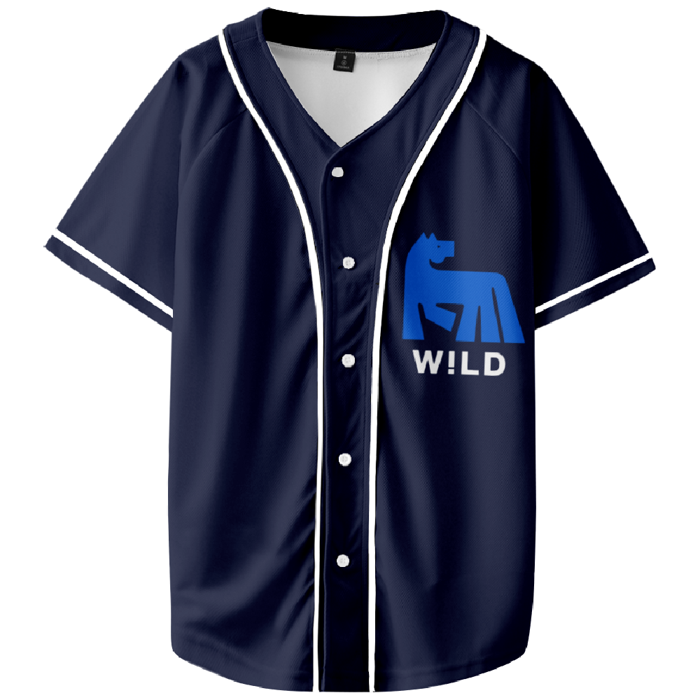 Russ Merch Into The W!LD Tour 2025 Classic Men Baseball Jersey Button ...
