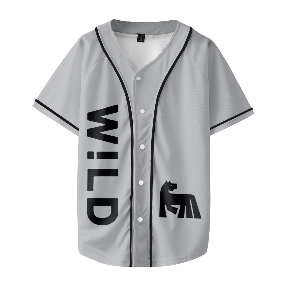 Russ Merch Into The W!LD Tour 2025 Men Baseball Jersey Button Down ...