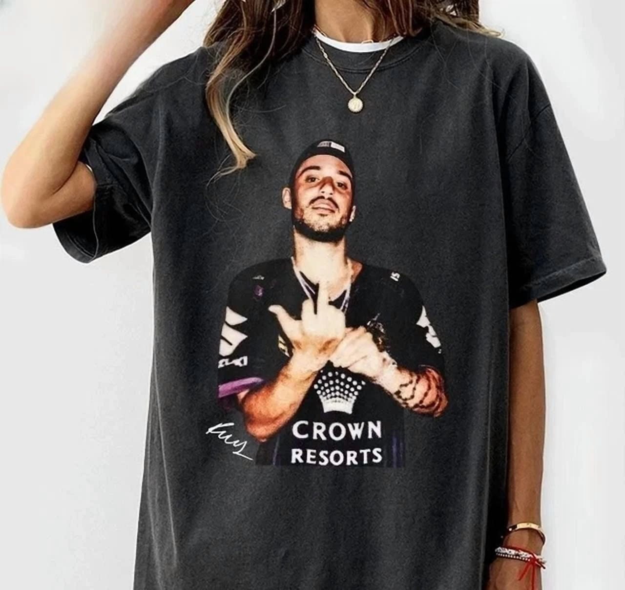 Russ Rapper Album Tour 2025 T-Shirt Black Color Cotton - Walmart.com