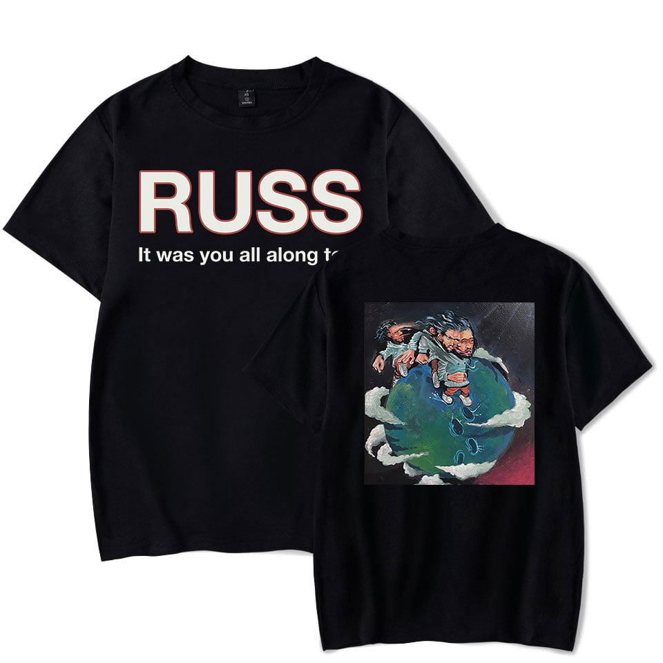 Russ Rapper It Was You All Along Tour 2024 T-shirt Women Men Vintage ...