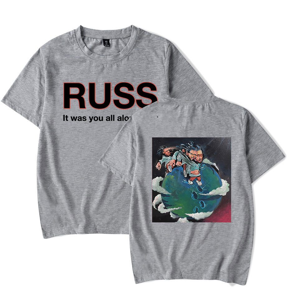 Russ Rapper It Was You All Along Tour 2024 T-shirt Women Men Vintage ...