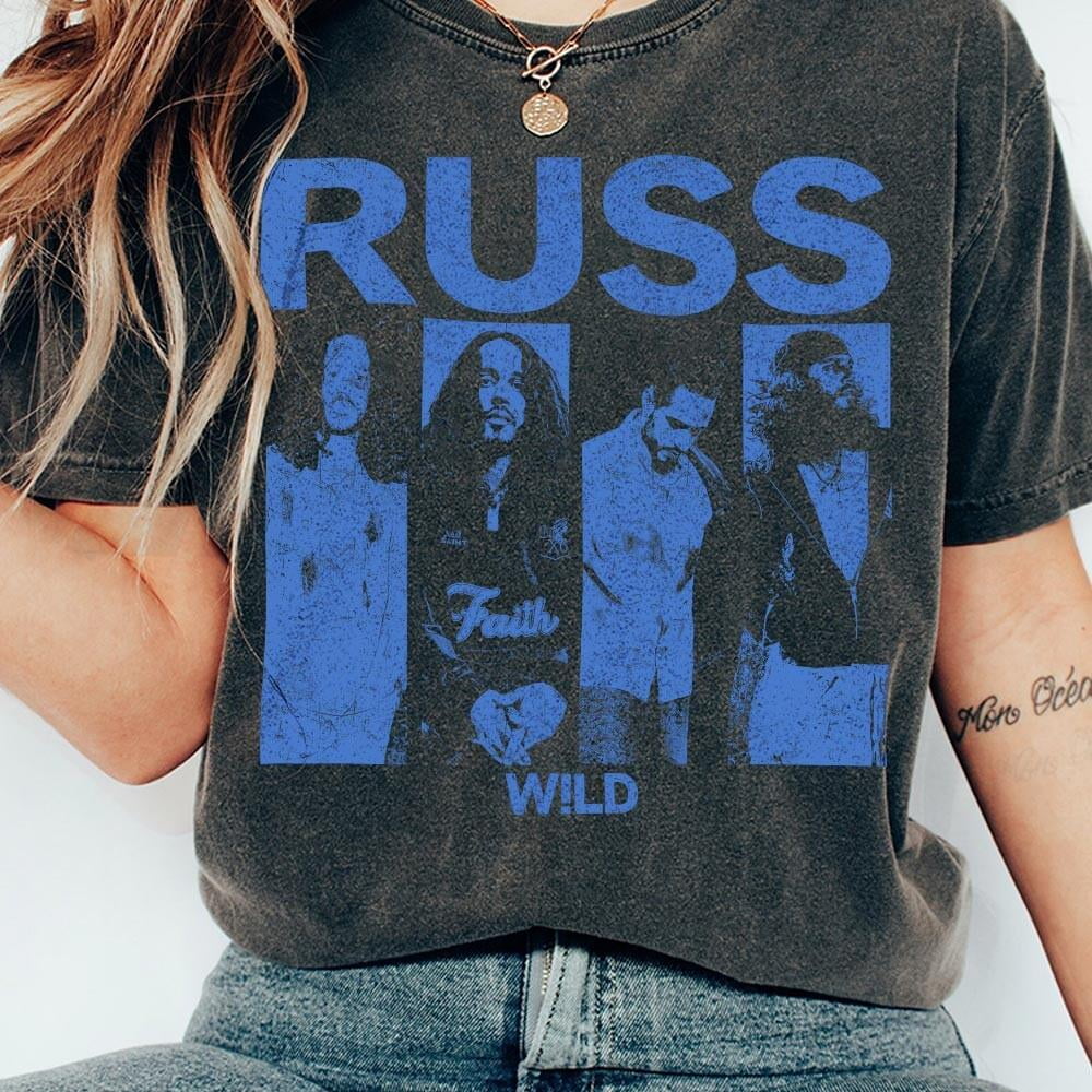 Russ Rapper Tour 2025 Vintage Music Shirt - Walmart.com