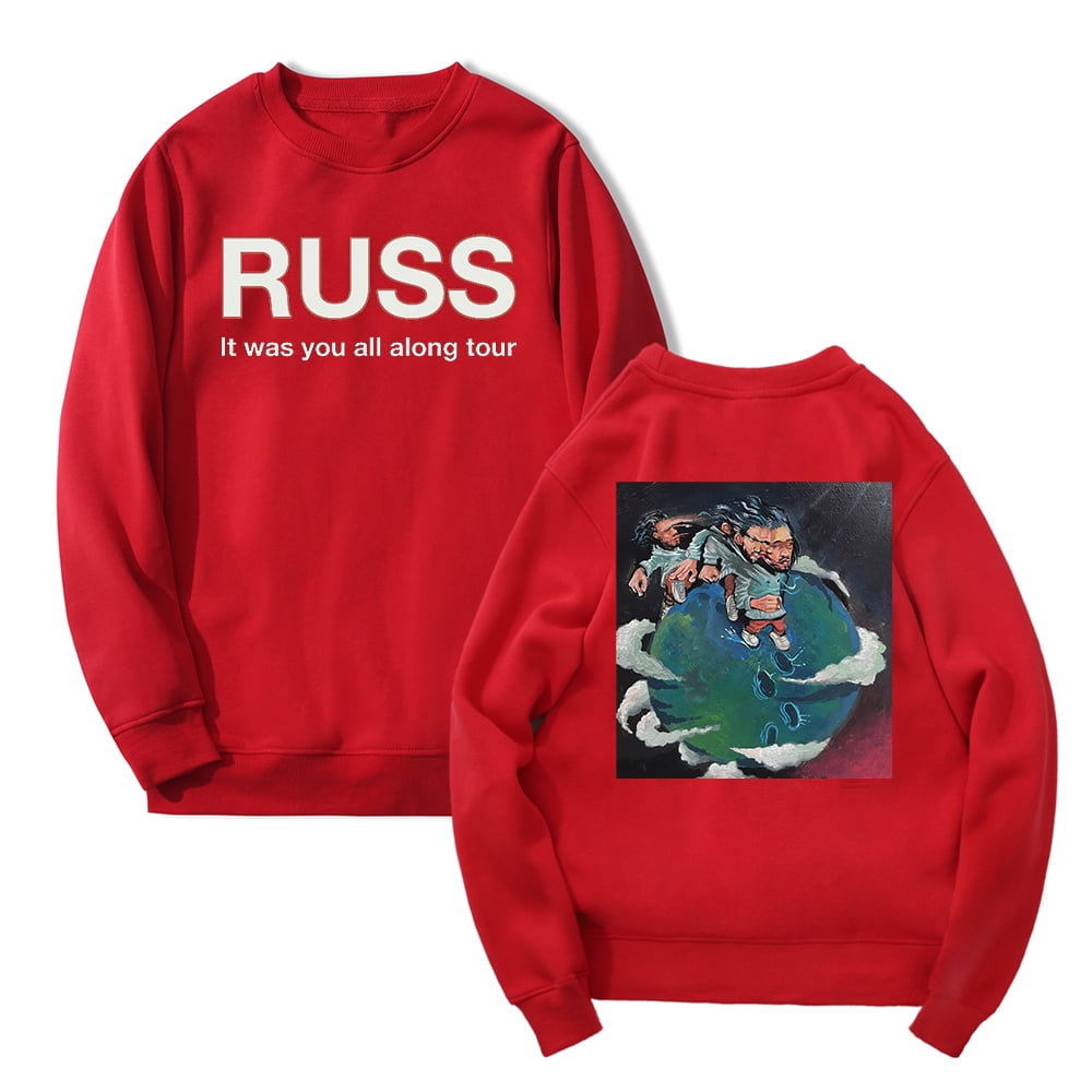 Russ Singer 2024 It Was You All Along Tour Crewneck Long Sleeve ...