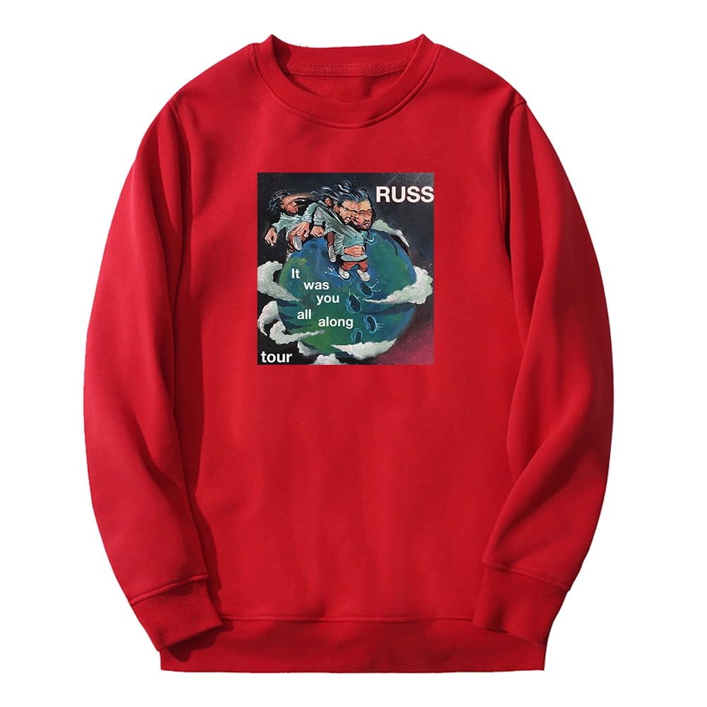 Russ Singer 2024 It Was You All Along Tour Crewneck Long Sleeve ...