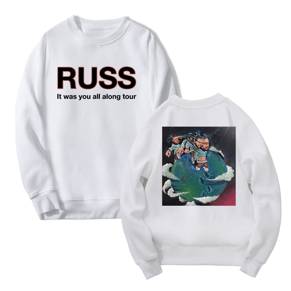 Russ Singer 2024 It Was You All Along Tour Crewneck Long Sleeve ...
