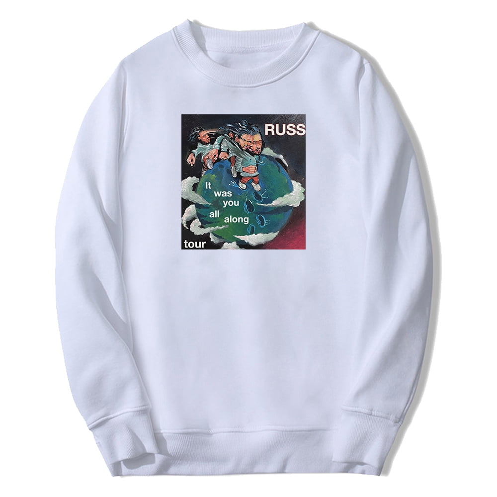 Russ Singer 2024 It Was You All Along Tour Crewneck Long Sleeve ...