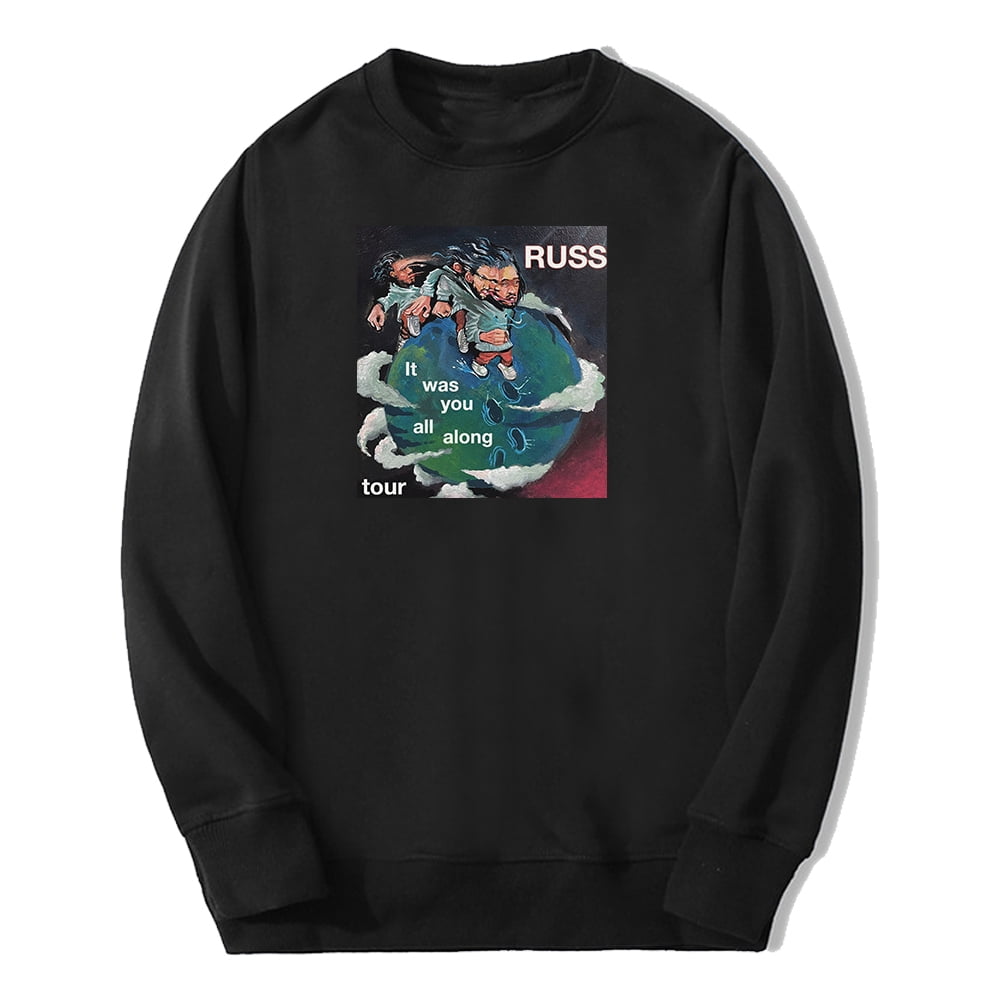 Russ Singer 2024 It Was You All Along Tour Crewneck Long Sleeve ...