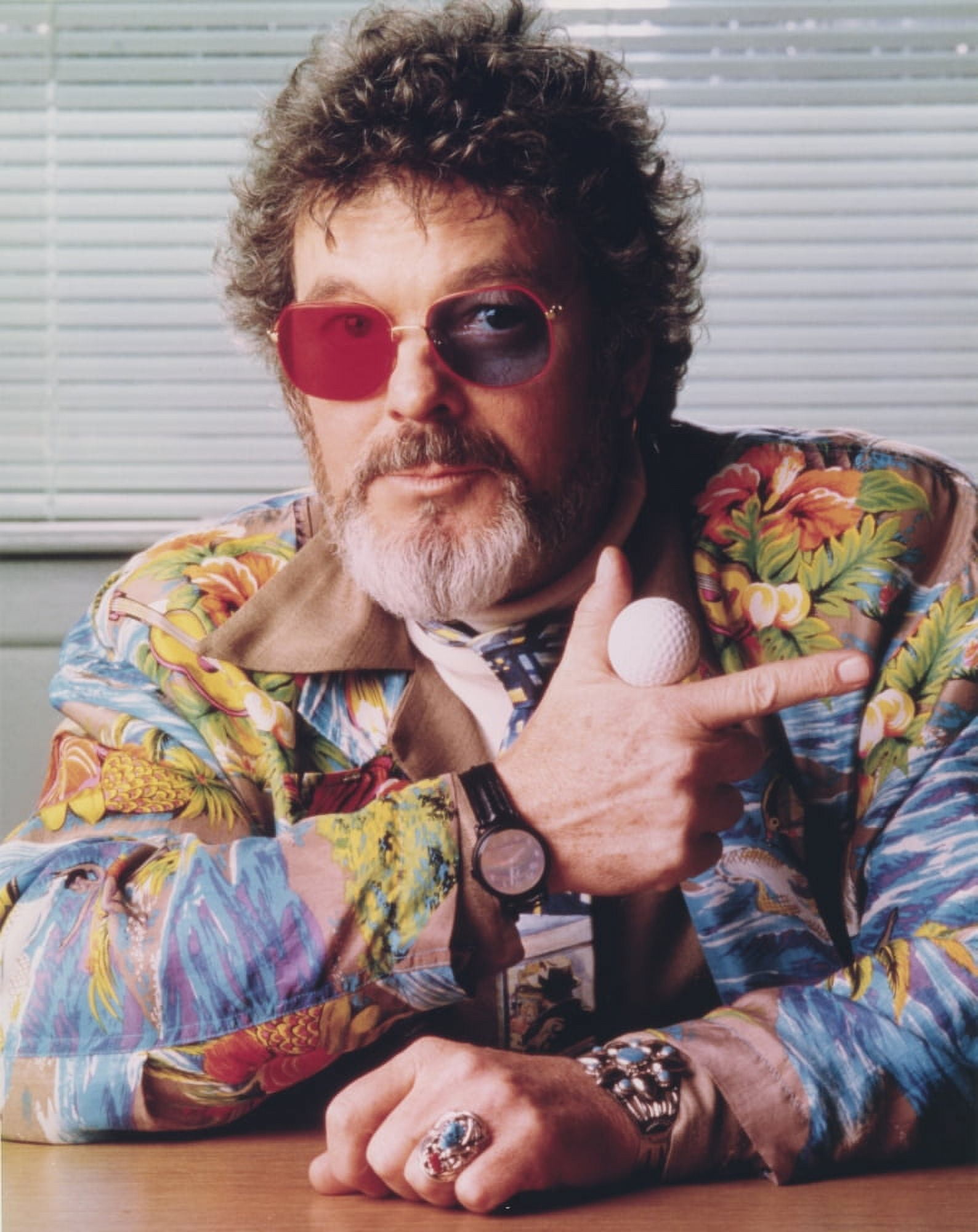 Russ Tamblyn Posed in Floral Long Sleeve Portrait Photo Print (8 x 10 ...