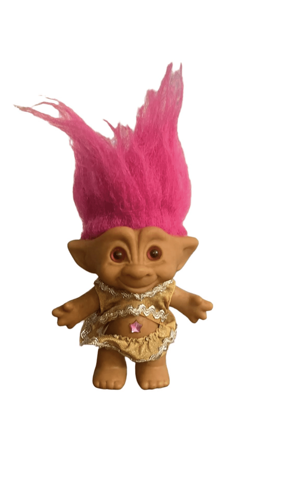 Russ Treasure Troll Doll beige ballet ballerina - Walmart.com