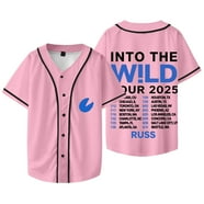 Kpop ITZY None of My Business Merch Baseball Jersey V-Neck T-shirt Hip ...