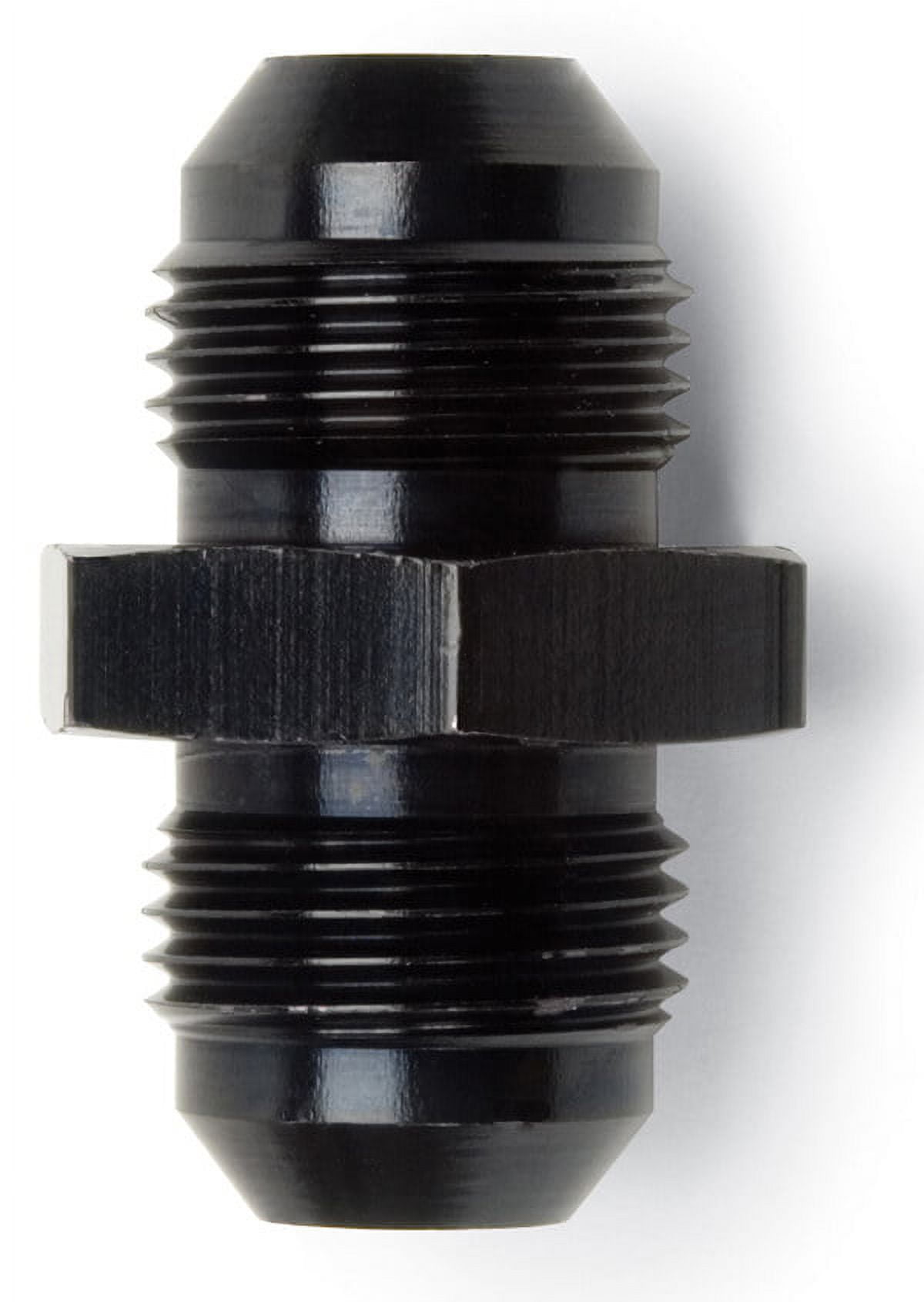 Russell 660353 Black -6 AN Male Union Adapter - Walmart.com