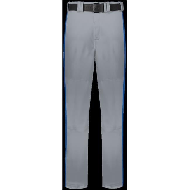 Russell Adult Piped Change Up Baseball Pant, Baseball Gray & Royal ...