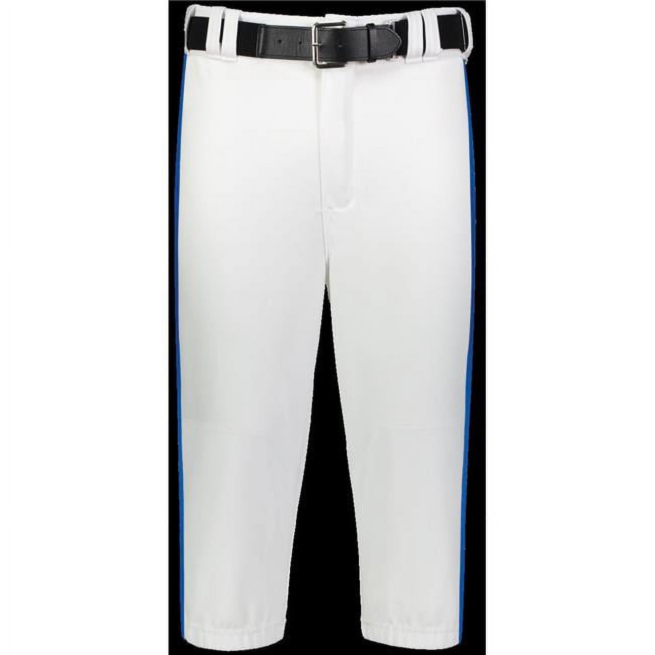 Russell Adult Piped Diamond Series Knicker 2.0 Pant, White & Royal ...