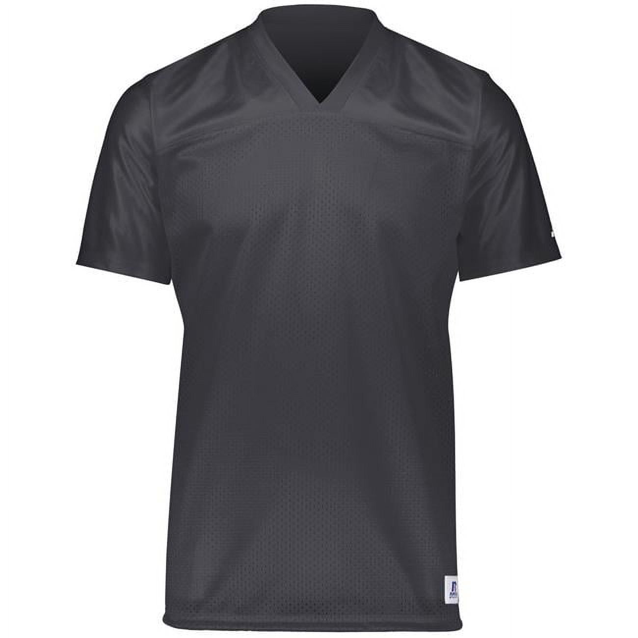 Russell Adult Solid Flag Football Jersey, Stealth - Small - Walmart.com