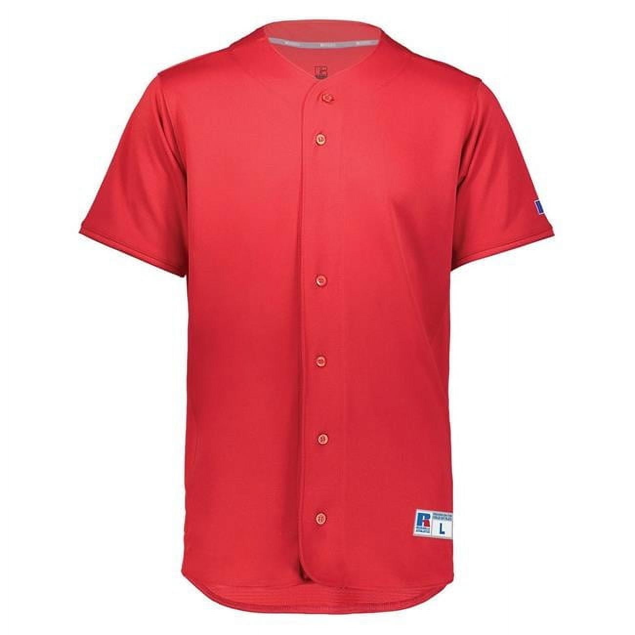 Russell Athletic B32334003 Youth Five Tool Full-Button Front Baseball ...