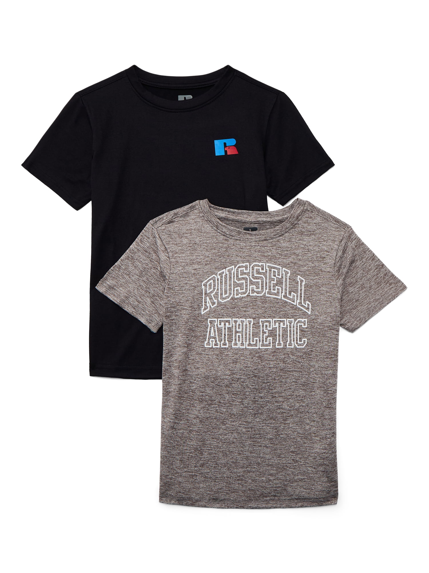 Russell Athletic Boy's Logo Graphic T-Shirt, 2-Pack, Sizes 4-18 ...