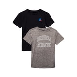 Russell Athletic Boy's Logo Graphic T-Shirt, 2-Pack, Sizes 4-18 ...