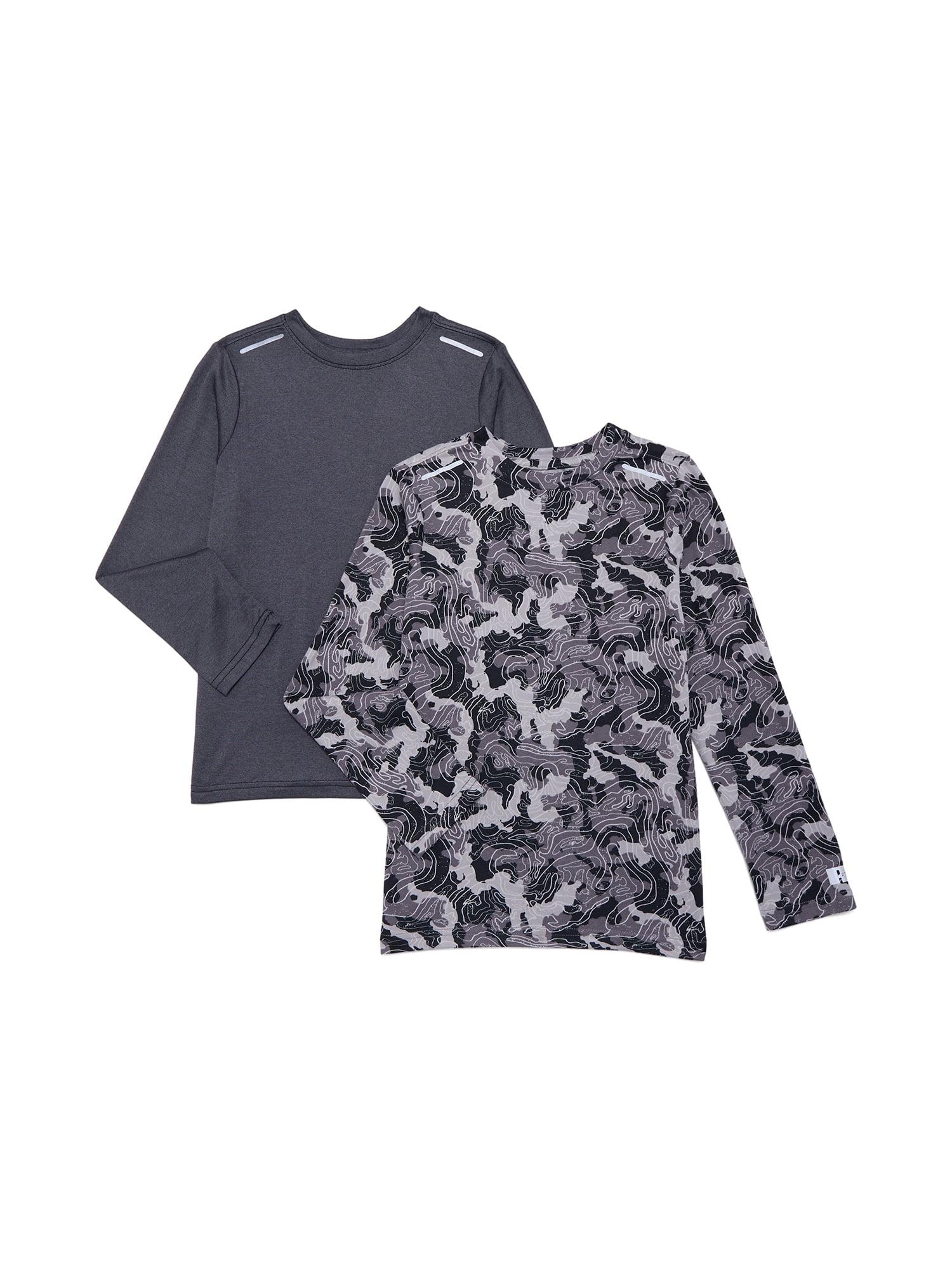 Russell Athletic Boy's Performance Tee with Long Sleeves, 2-Pack, Sizes ...