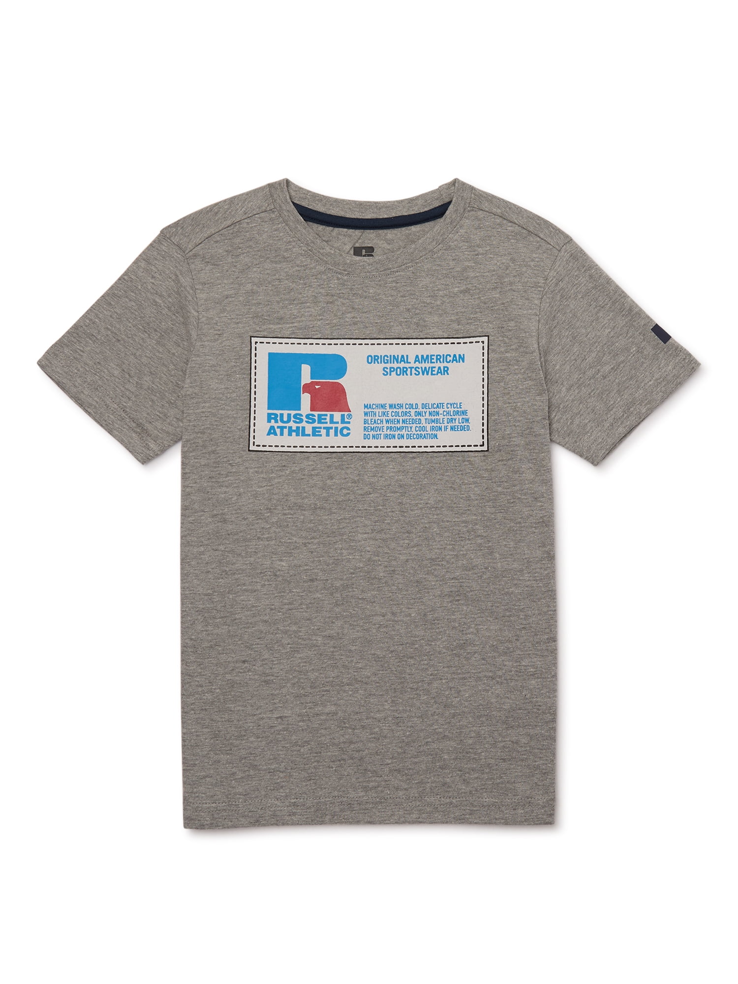 Russell Athletic Boys Heritage T-Shirt, Sizes 4-18 & Husky, Poly Jersey ...