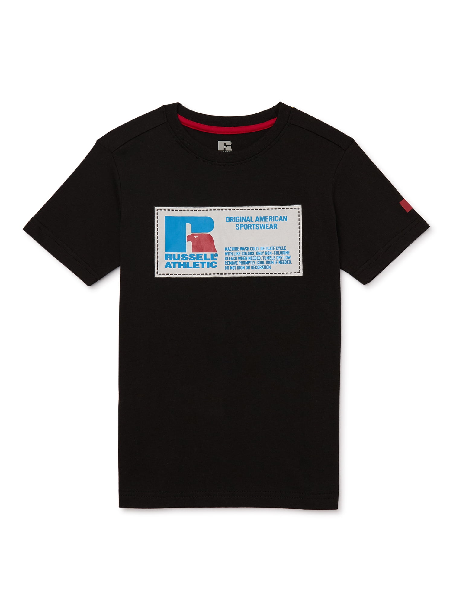 Russell Athletic Boys Active Heritage T-Shirt, Sizes 4-18 & Husky ...