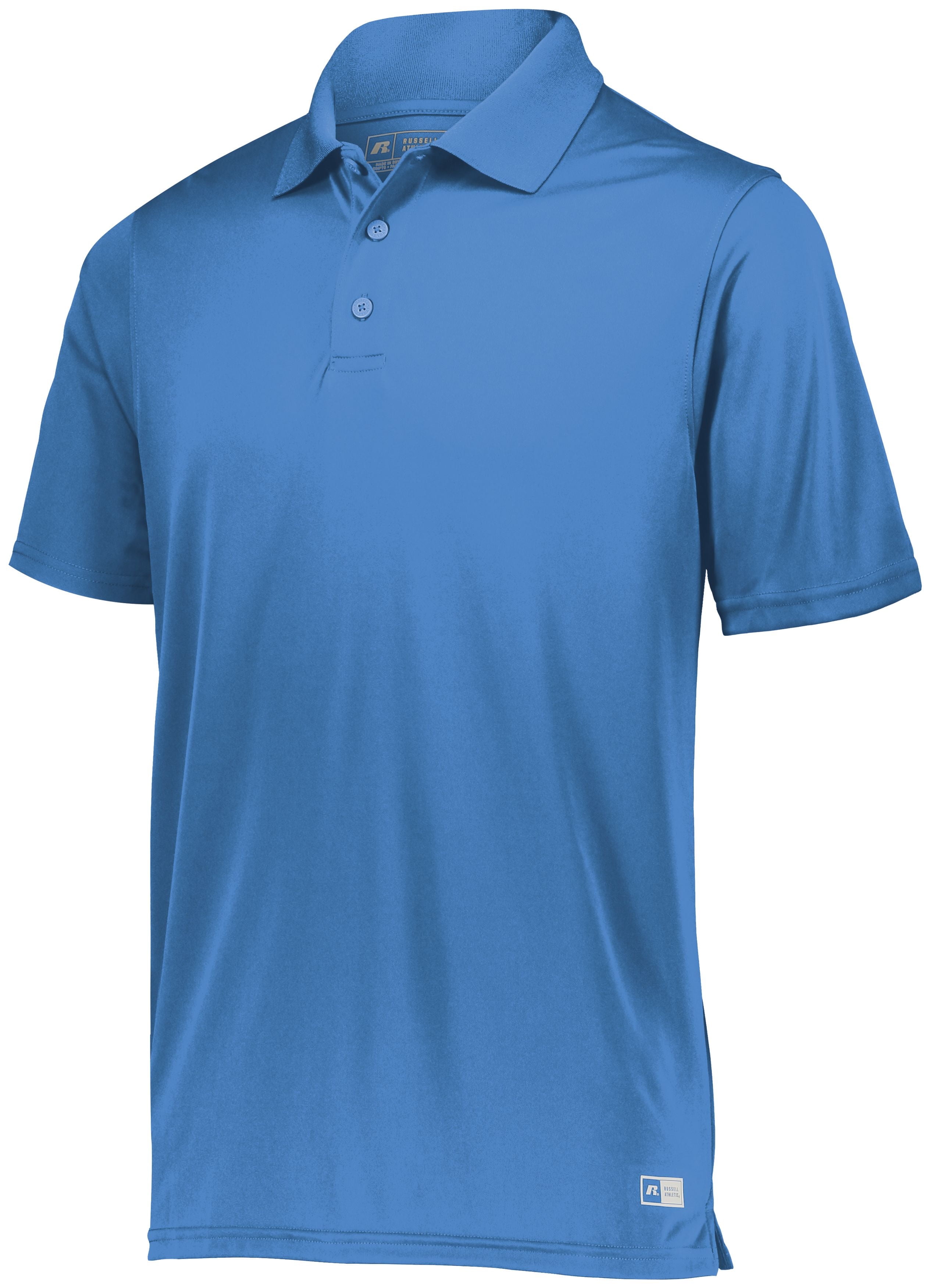 Russell Athletic Essential Short Sleeve Polo T-Shirt, Royal - 4XL - Walmart.com