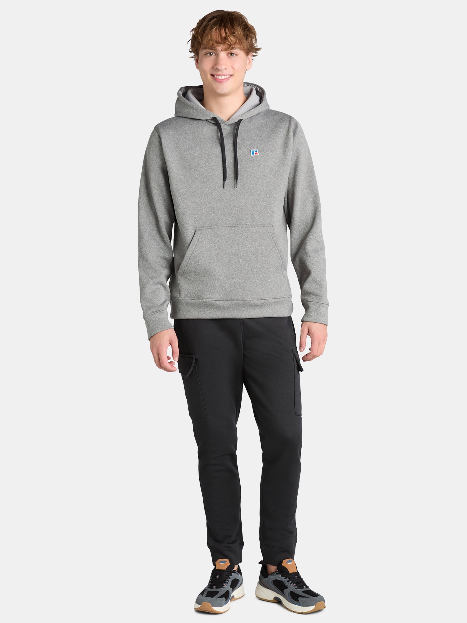Russell Athletic Men's Fleece Cargo Jogger Pants, Sizes S-XXL - Walmart.com