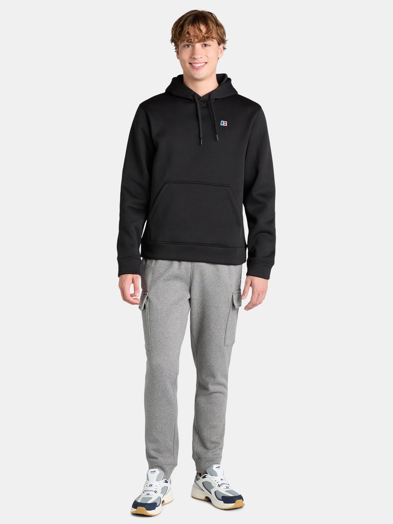 Russell Athletic Men's Fleece Cargo Jogger Pants, Sizes S-XXL - Walmart.com