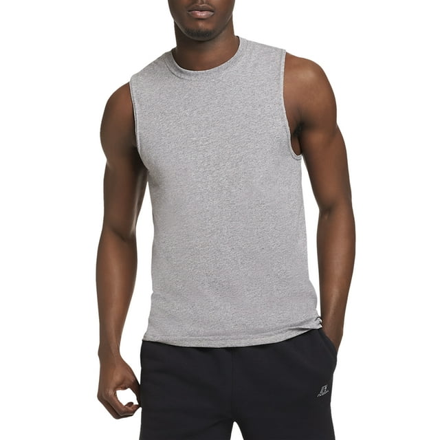 Russell Athletic Men's Cotton Performance Muscle Tank Top - Walmart.com