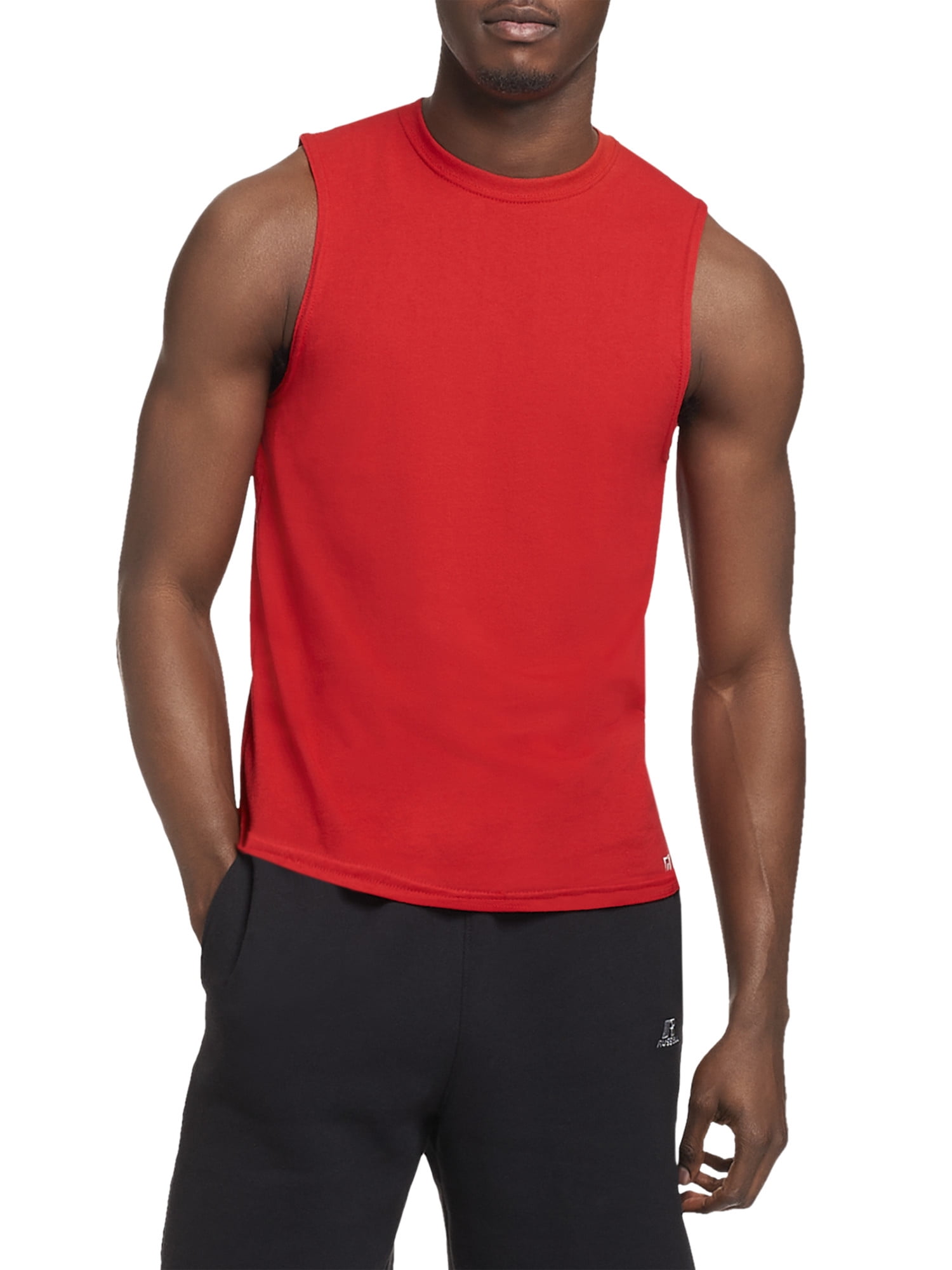 Russell Athletic Men's and Big Men's Dri-Power Cotton Performance ...