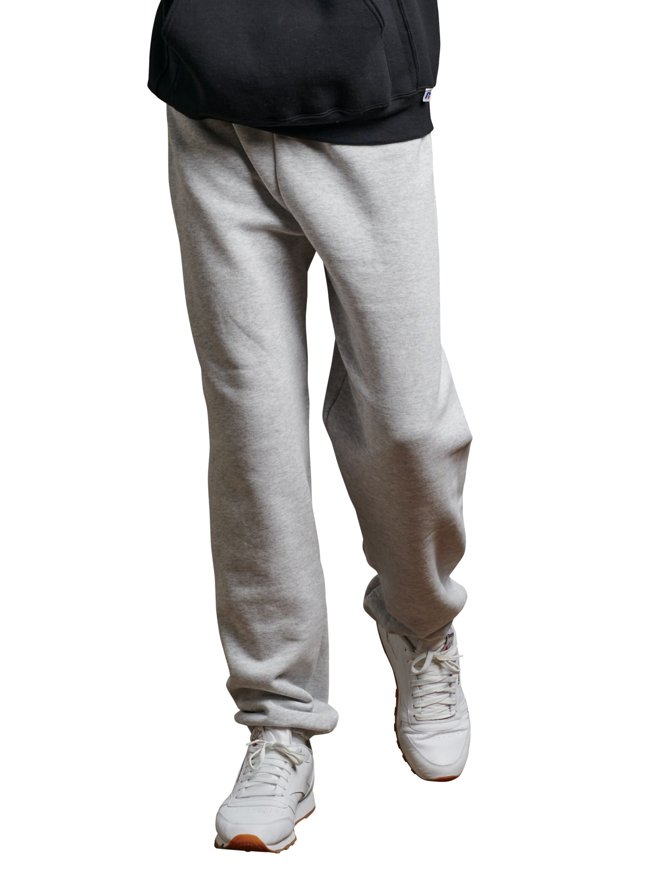 Russell Athletic Men's and Big Men's Dri-Power Fleece Elastic Bottom ...