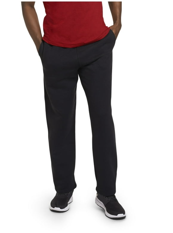 Open Bottom Sweatpants Mens