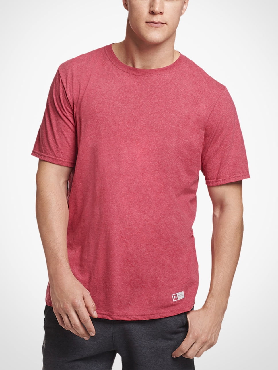 Russell Athletic Men's Essential Cotton Performance Short Sleeve Tee ...