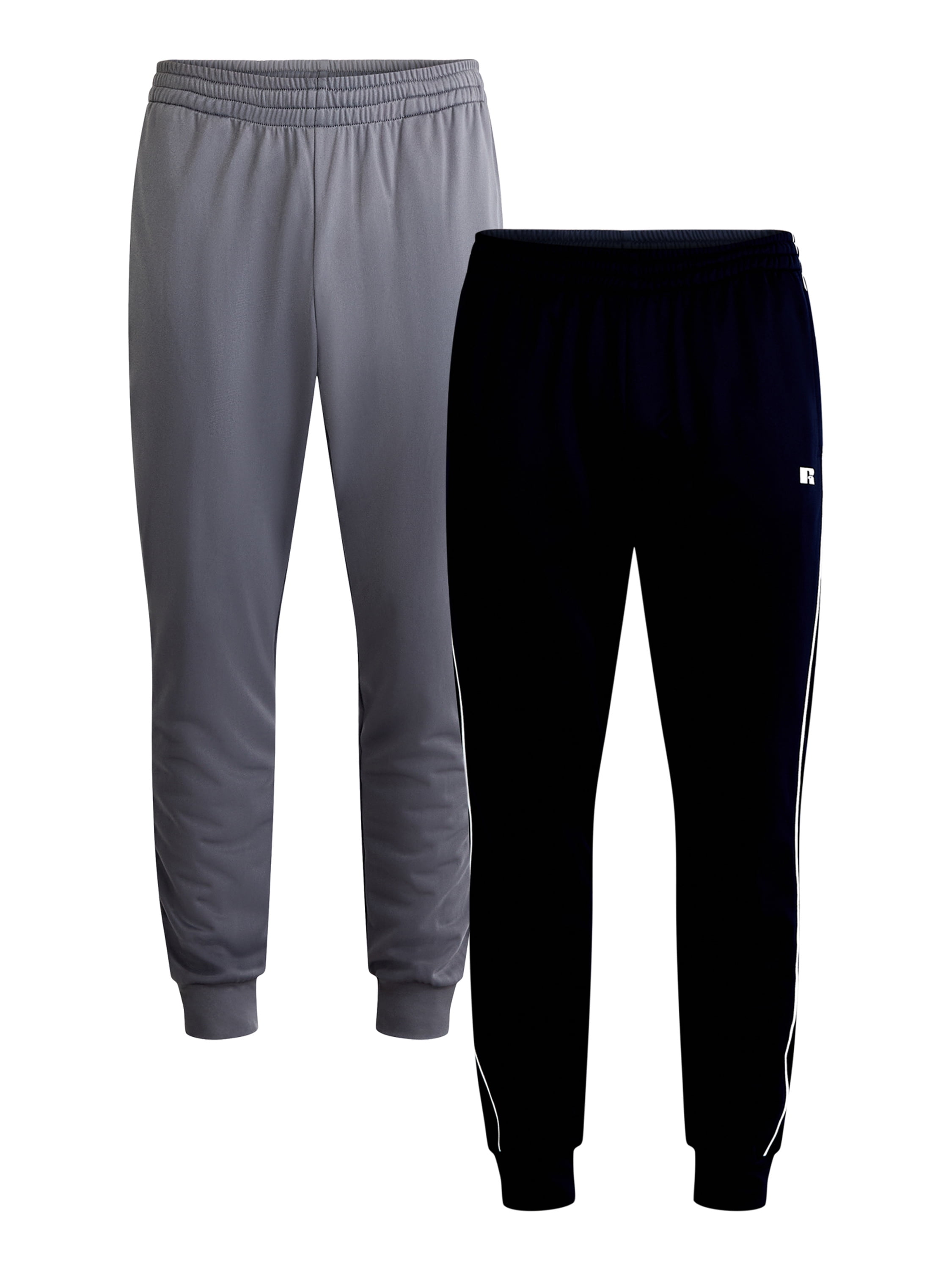 Russell Athletic Men's Tricot Joggers, 2-Pack, Sizes S-2XL - Walmart.com