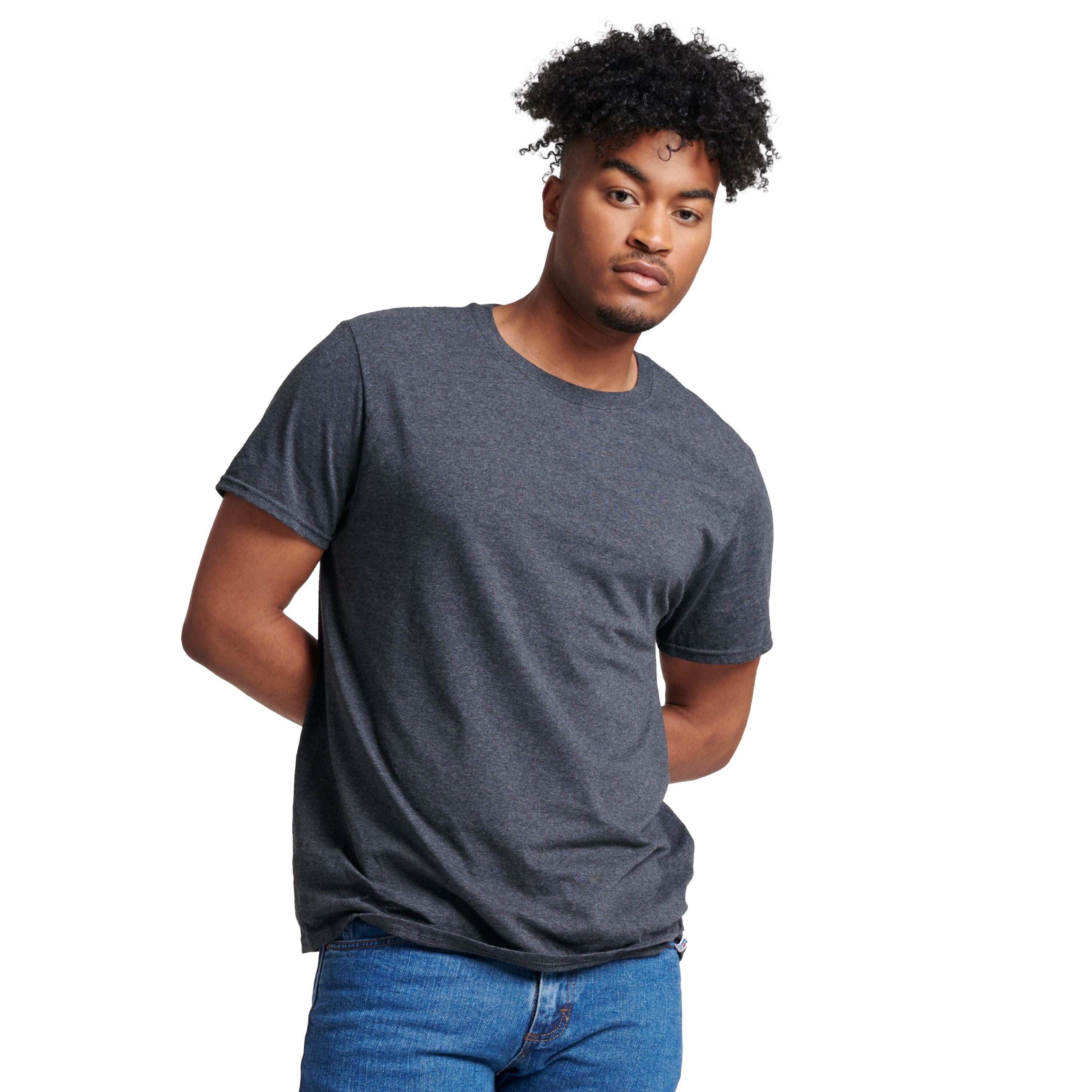 Russell Athletic Men's Dri-Power Cotton Performance Short Sleeve T ...