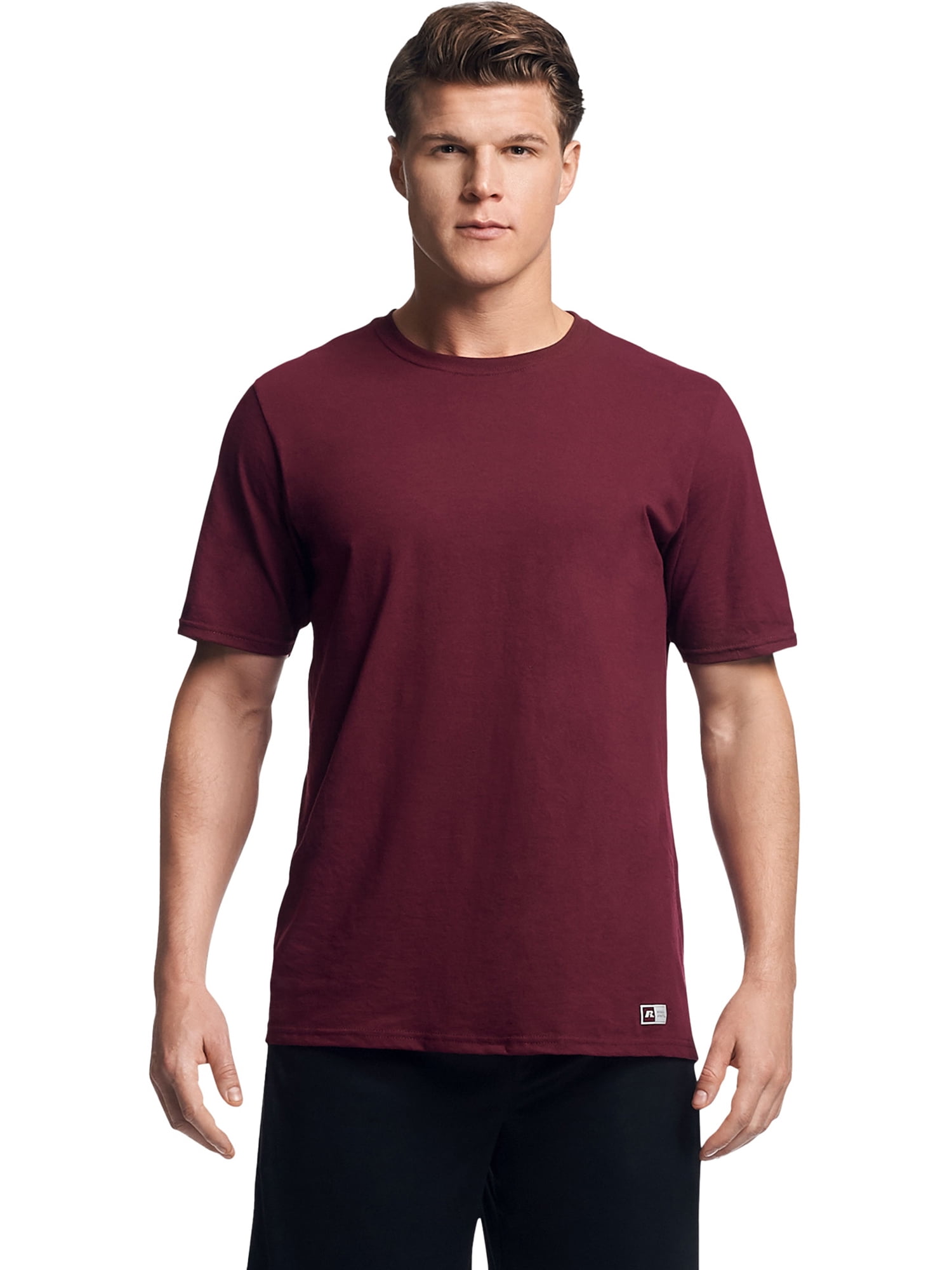 Russell Athletic Men's and Big Men's Dri-Power Cotton Performance Short ...