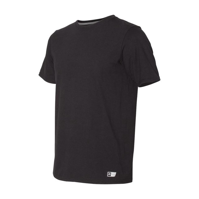 Russell Athletic Men's Performance T-Shirt, Cotton Blend, Moisture ...