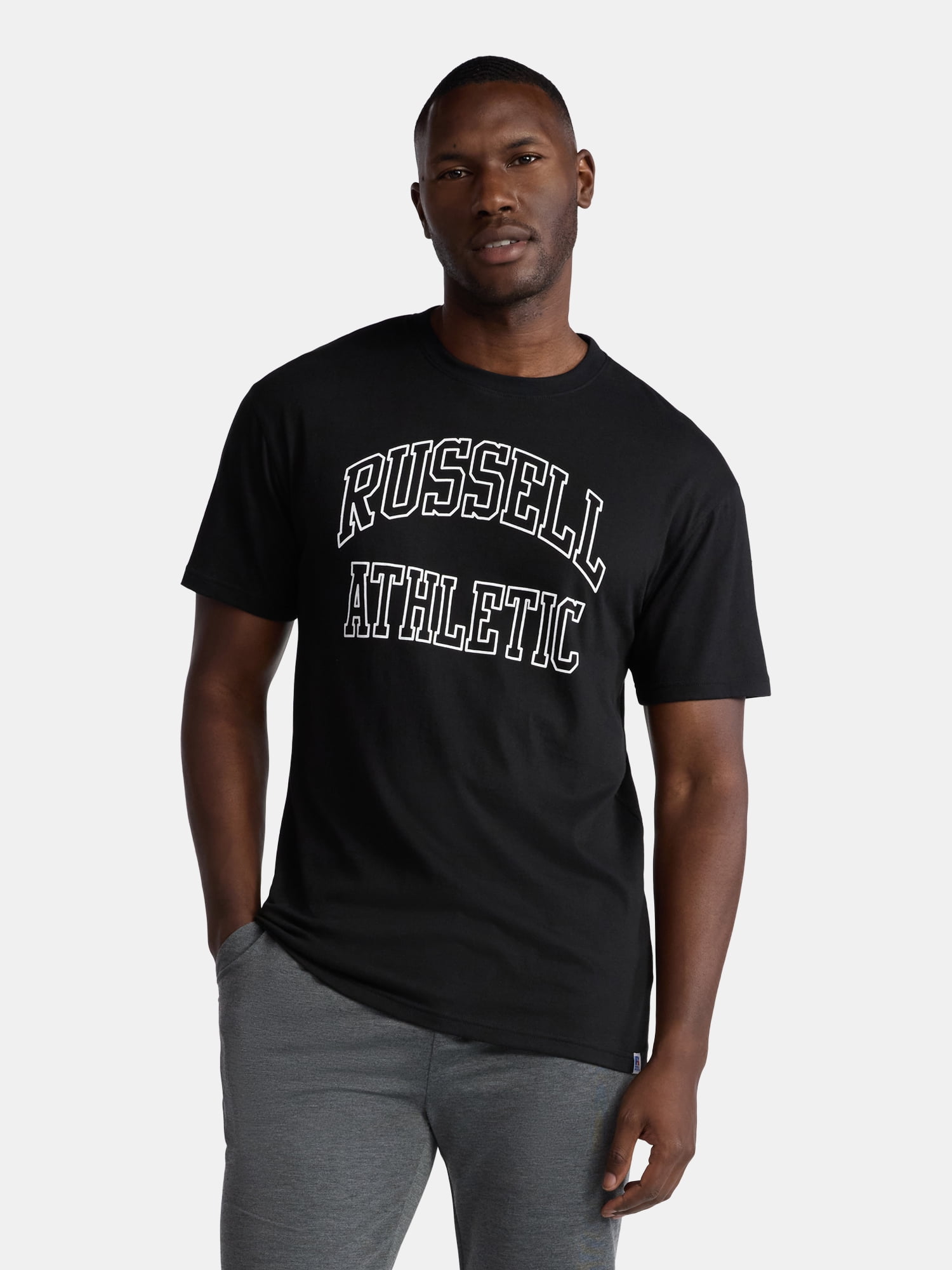 Russell Athletic Mens Logo Graphic Tees, Sizes S-2XL - Walmart.com