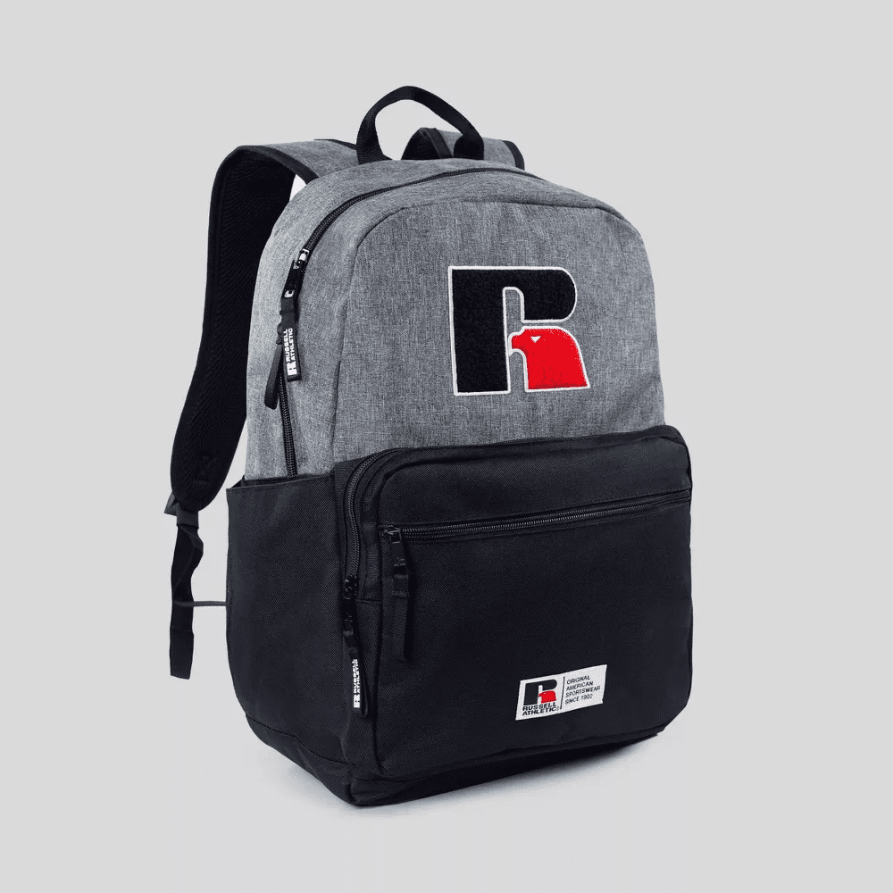 Russell Athletic Playmaker 18" Backpack - Heather Gray/Black - Walmart.com