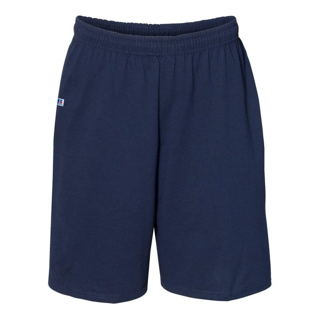 Russell Athletic Russel Athletic Essential Jersey Cotton Short for Men 10 Inches Lenght with ...