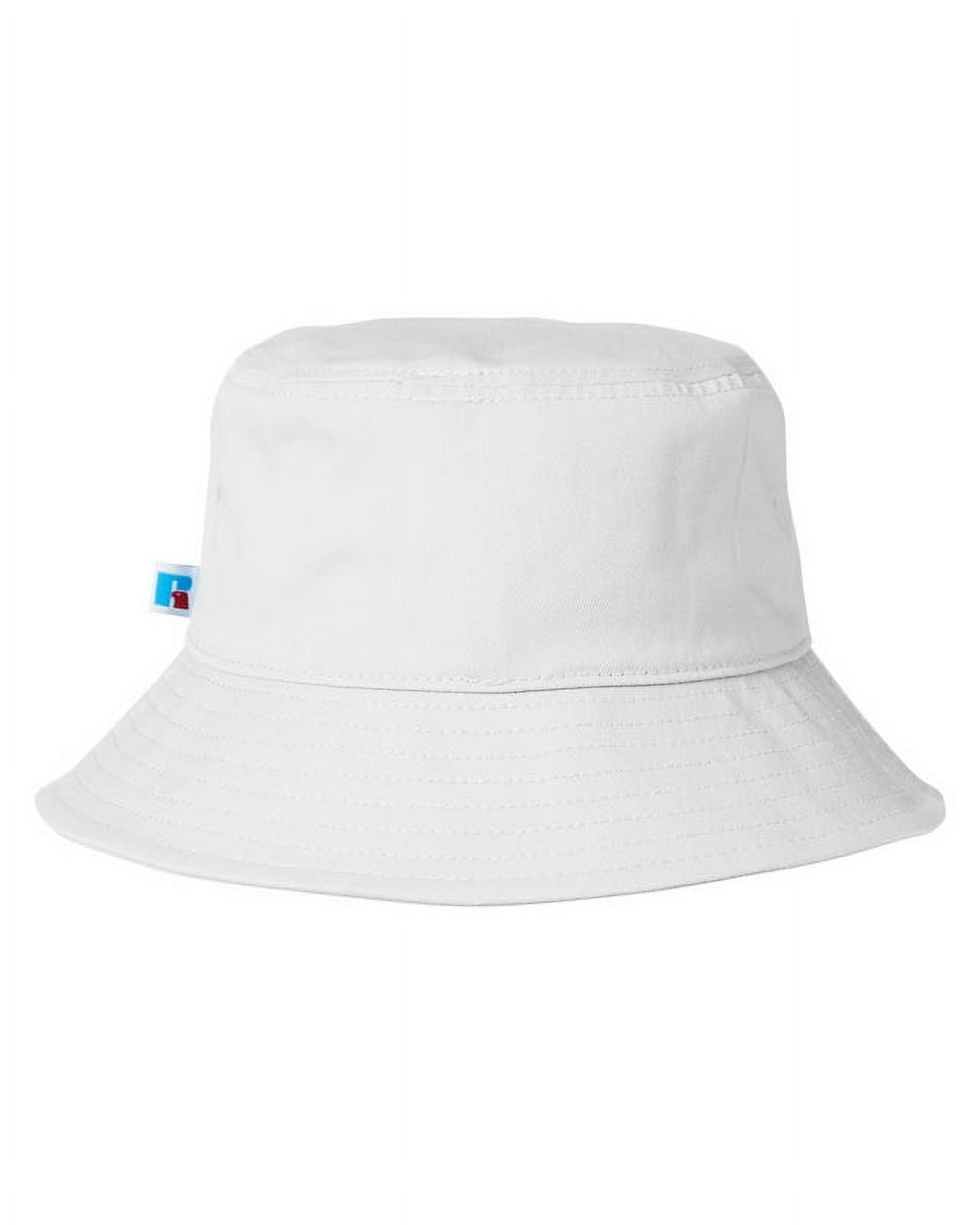 Russell Athletic UB88UHU Core Bucket Hat in White | Cotton - Walmart.com