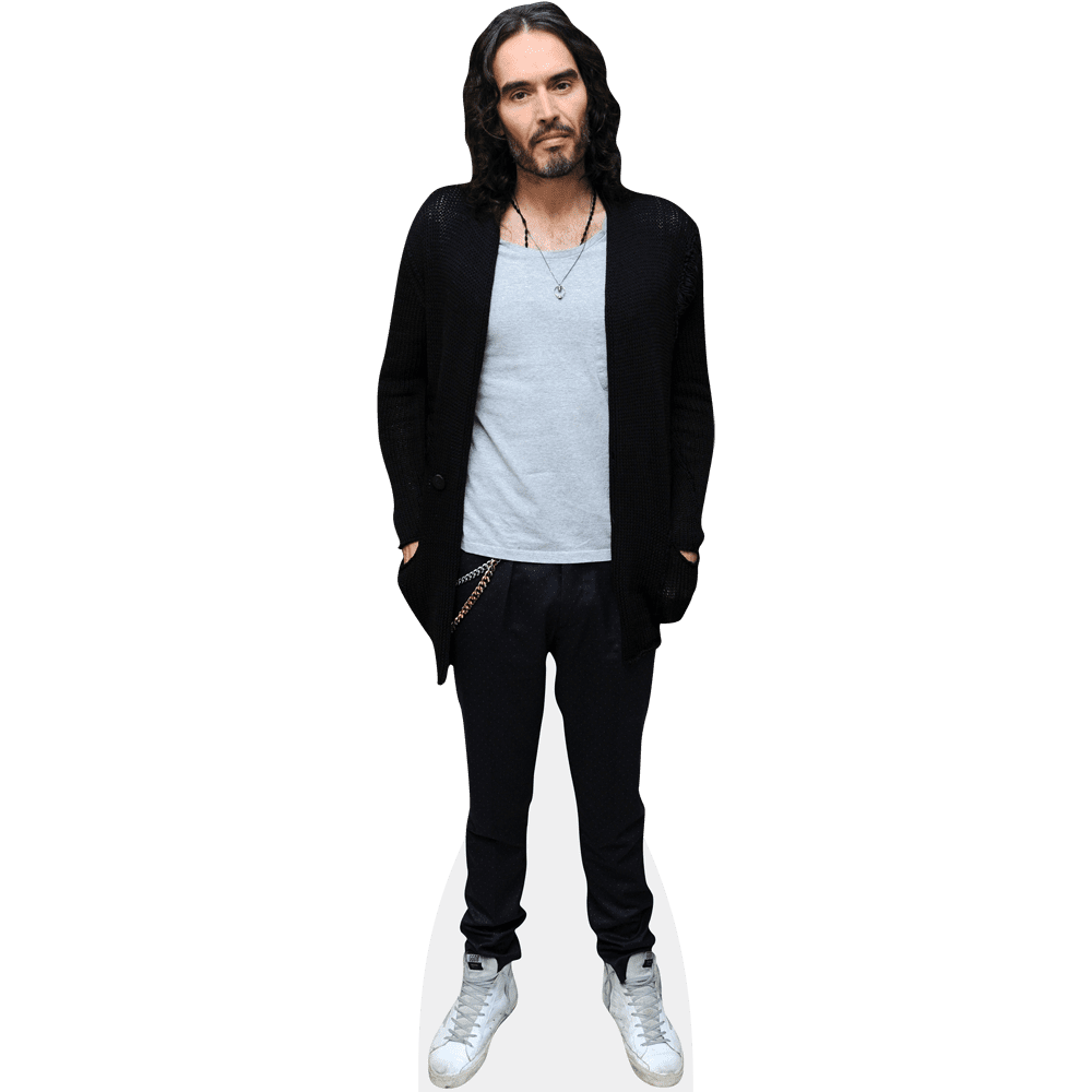 Russell Brand (Casual) Mini Cardboard Cutout Standee - Walmart.com