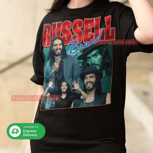 Russell Brand Vintage Unisex Shirt Vintage Russell Brand TShirt Gift ...