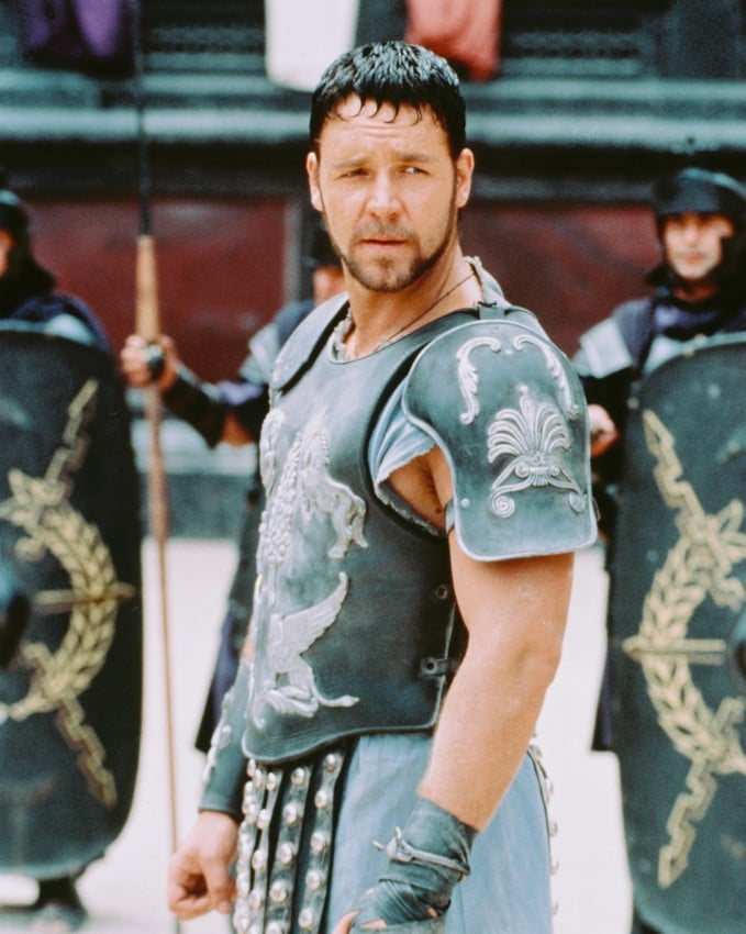 Russell Crowe Gladiator In Battle 24x36 Classic Hollywood Poster ...