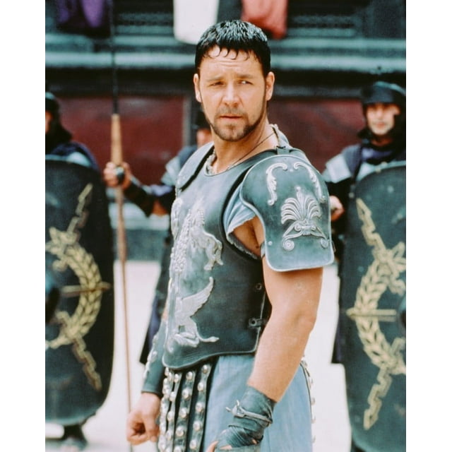 Russell Crowe Gladiator In Battle 24x36 Classic Hollywood Poster ...