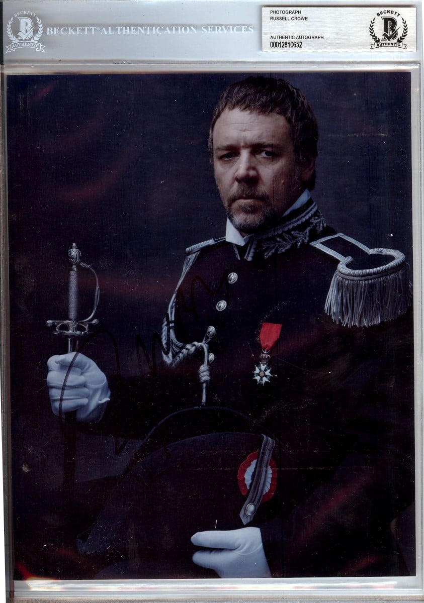 Russell Crowe Signed Autographed 8X10 Photo Master and Commander ...