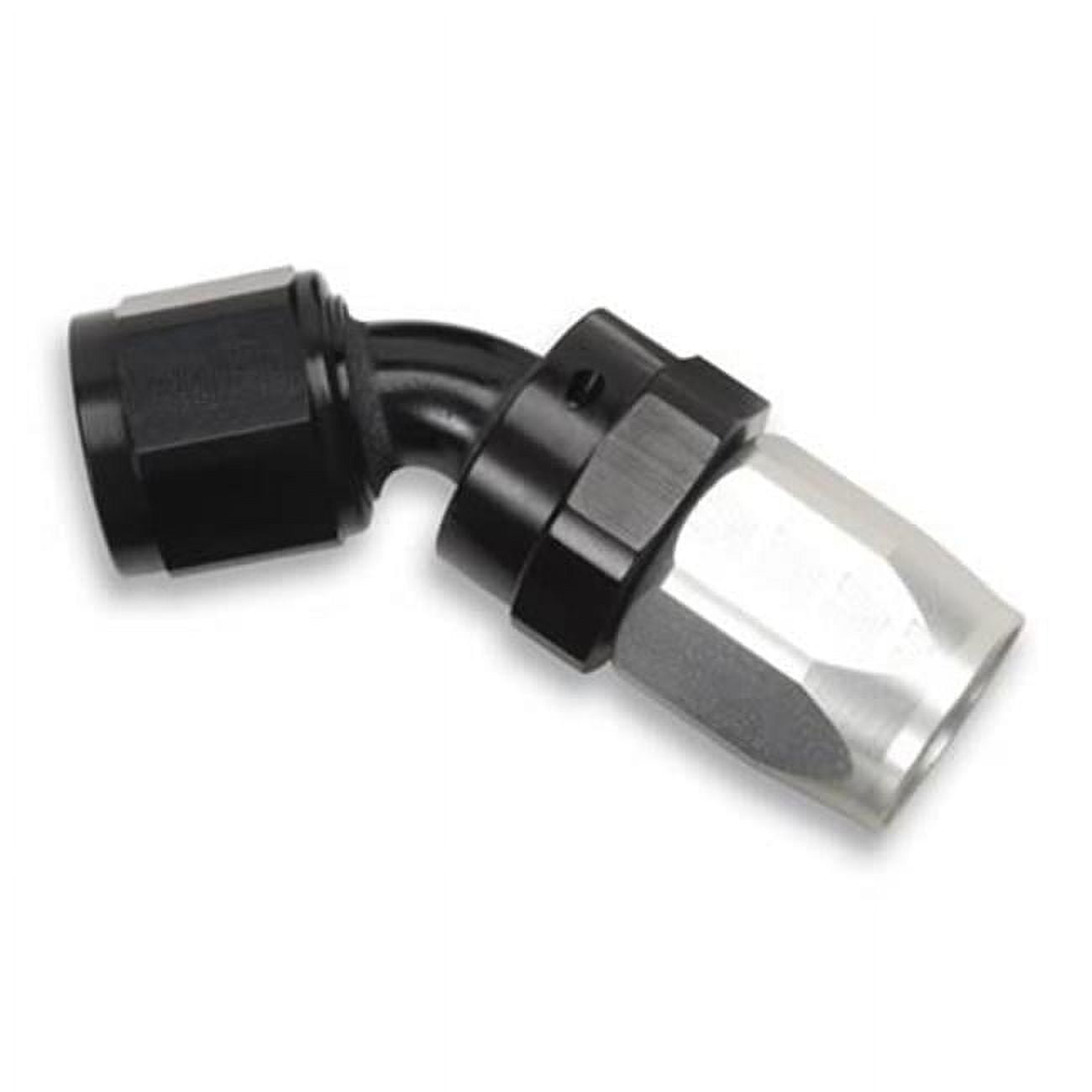 Russell-Edel 613093 Hose End Fitting Full Flow - 45 Degree, Black ...