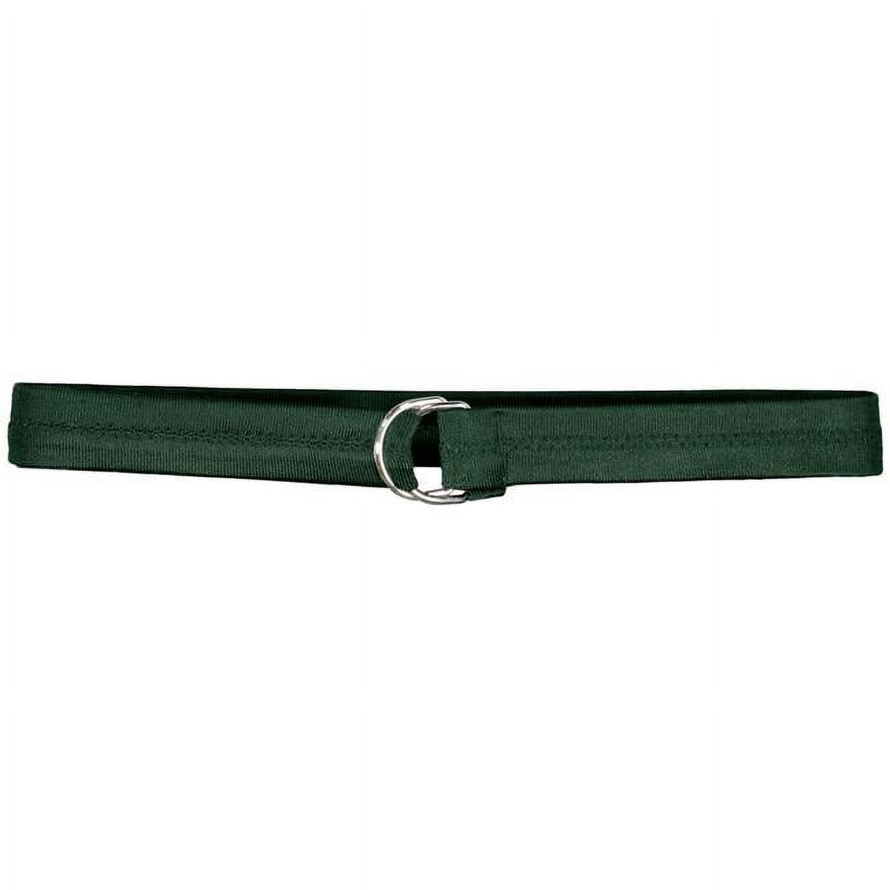 Russell FBC73M.DGR.M 1.5 in. Covered Adult Football Belt, Dark Green ...