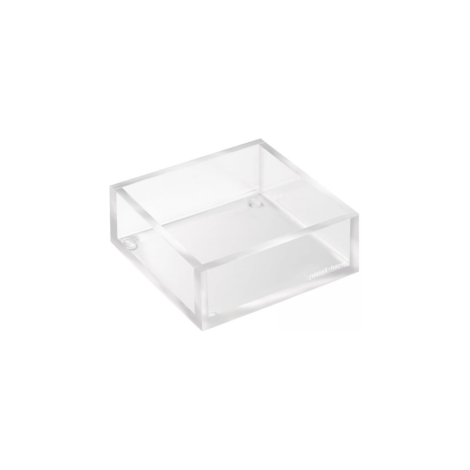 Russell+Hazel Bloc Accessory Box Clear Acrylic 24448328 - Walmart.com