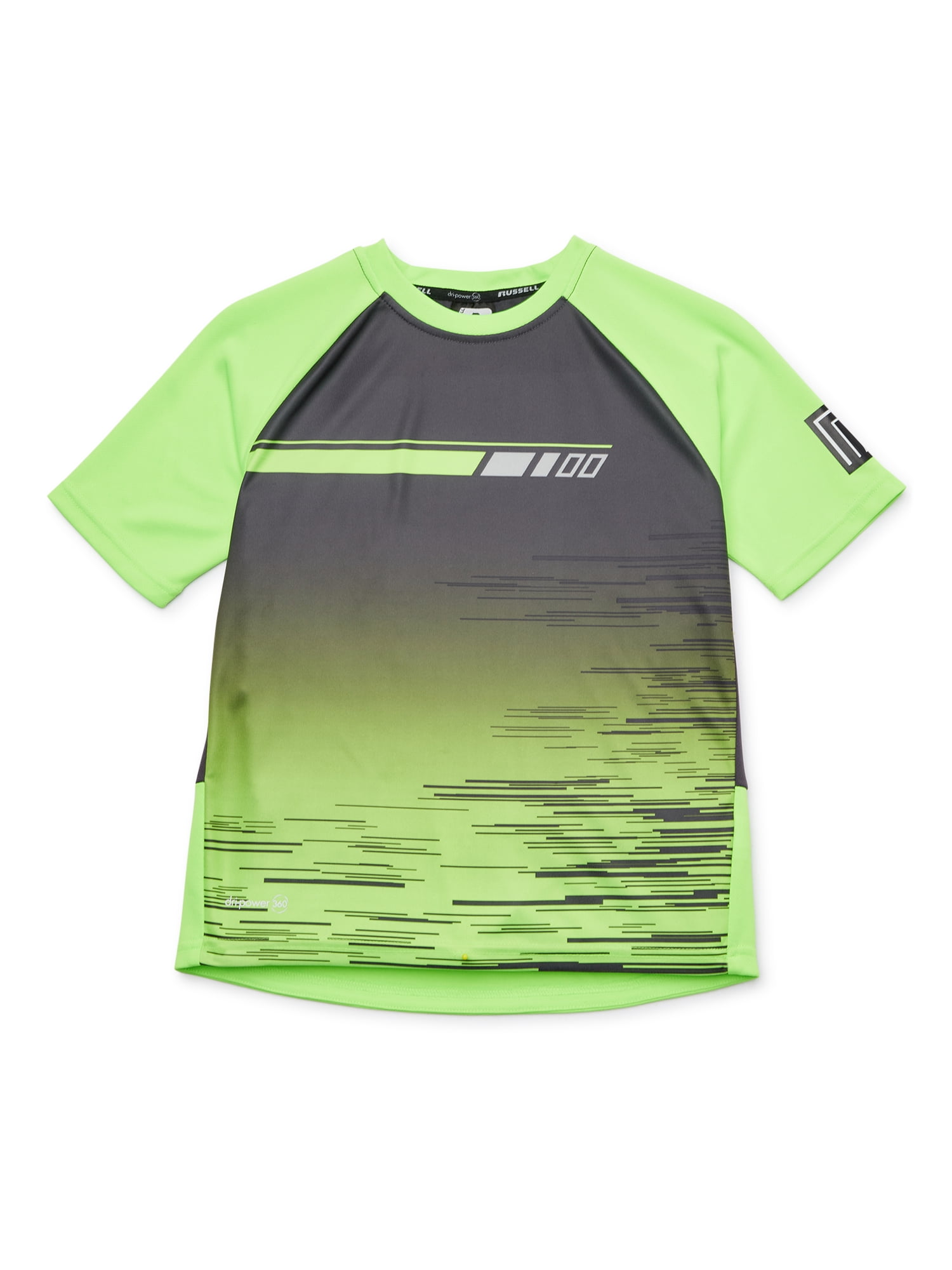 Russell Little Boys & Big Boys Short Sleeve Gradient Tee - Walmart.com