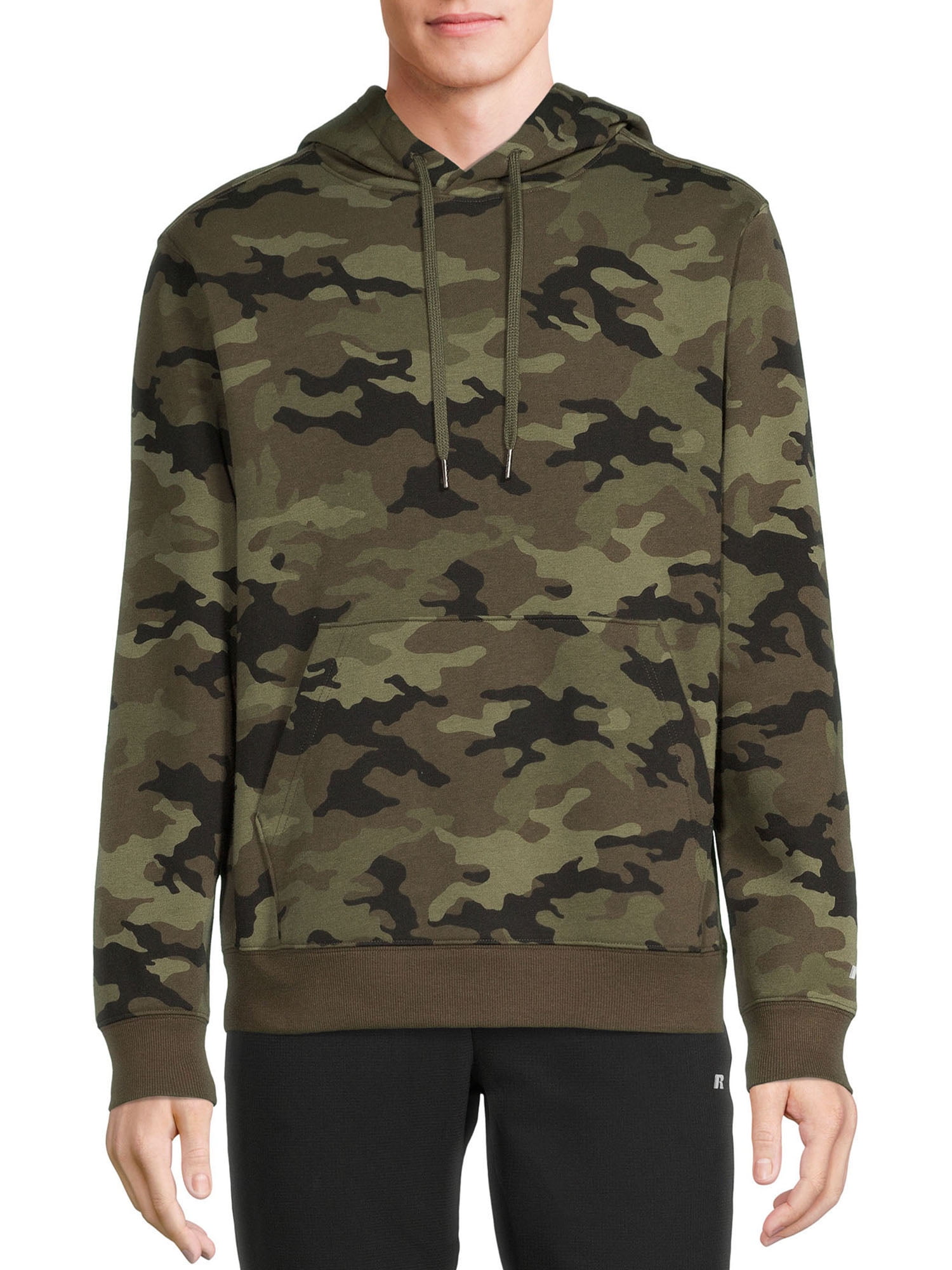 Russell Men's & Big Men's Fleece Pullover Hoodie, Sizes up to 3XL ...